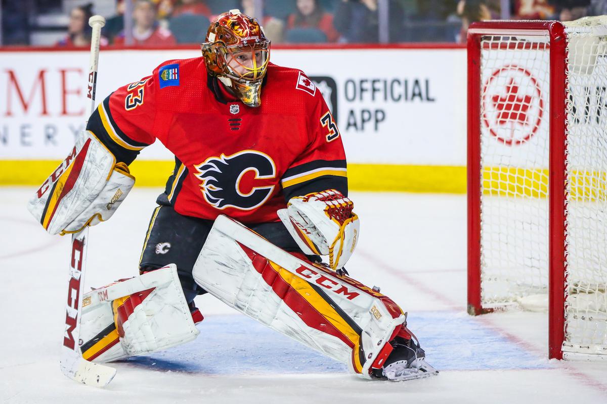 A look at David Rittich’s new mask
