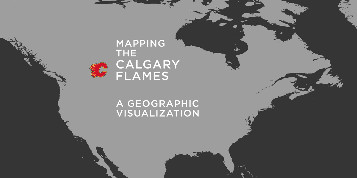 Mapping the Calgary Flames: A geographic visualization