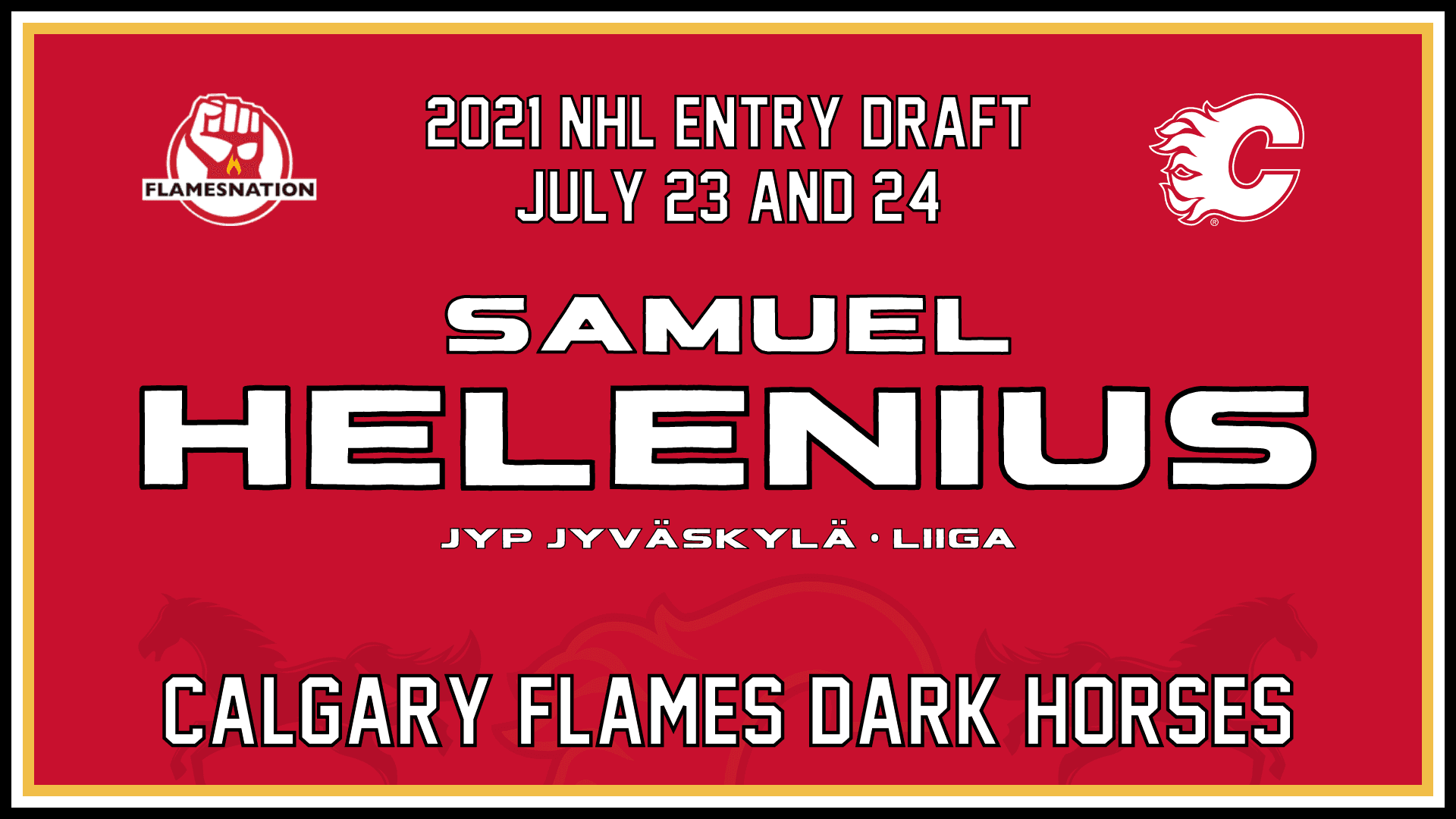 2021 Flames Draft Dark Horses: Samuel Helenius