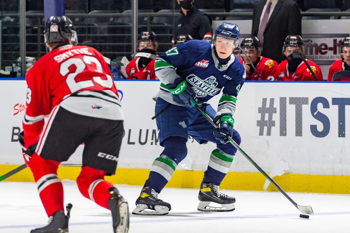 Calgary Flames prospect Lucas Ciona is chasing a Memorial Cup with the ...