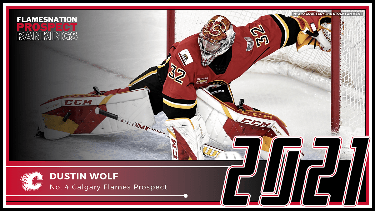 2021 FlamesNation Prospect Rankings: #4 Dustin Wolf - FlamesNation