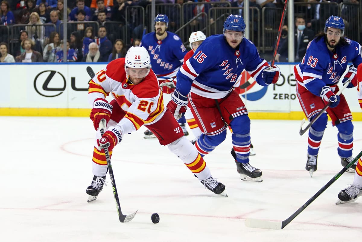 Blake Coleman is making a huge impact early in his Flames tenure