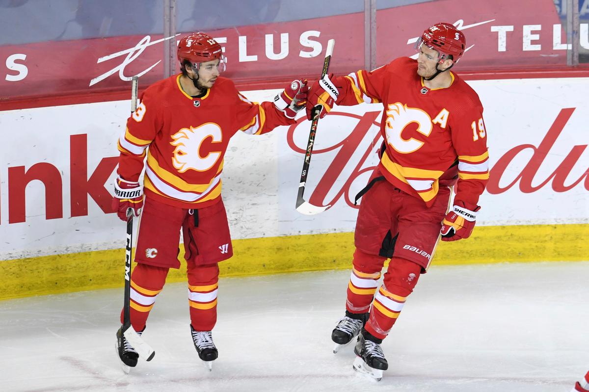Calgary Flames seven game segments 2021-22: 3-4-0 in fifth segment