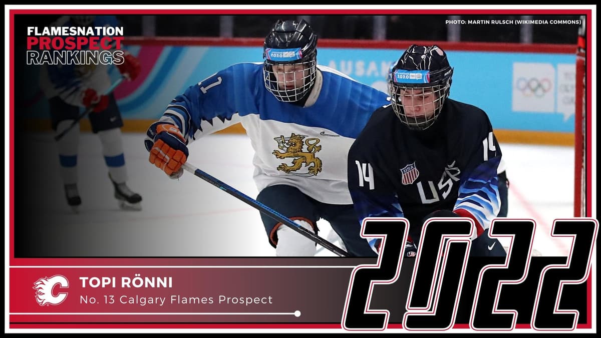 2022 FlamesNation Prospect Rankings: #13 Topi Rönni