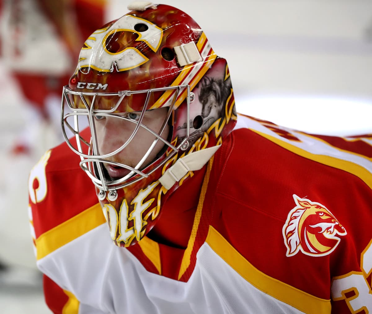 Calgary Wranglers goalie Dustin Wolf named AHL’s top goalie for December