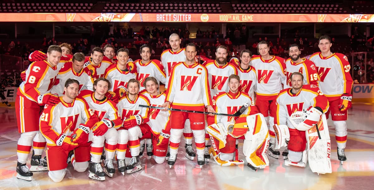 Calgary Wranglers Recap: Brett Sutter scores game-winner in 1,000th AHL ...