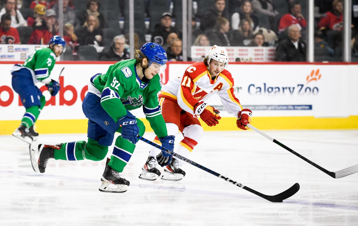 Wranglers Recap: Dustin Wolf wins goaltending battle against the Canucks