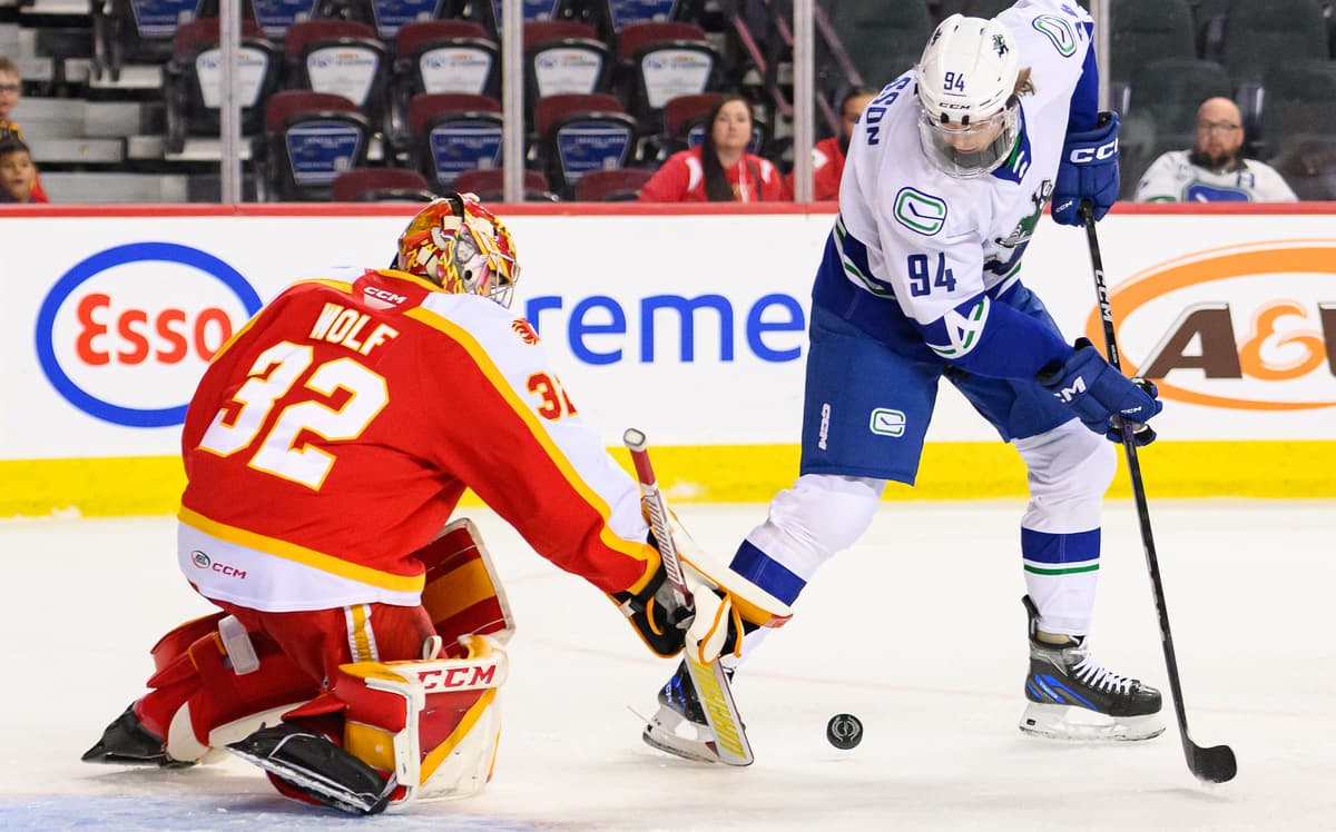 Dustin Wolf and Matt Coronato named to the AHL’s All-Star Classic