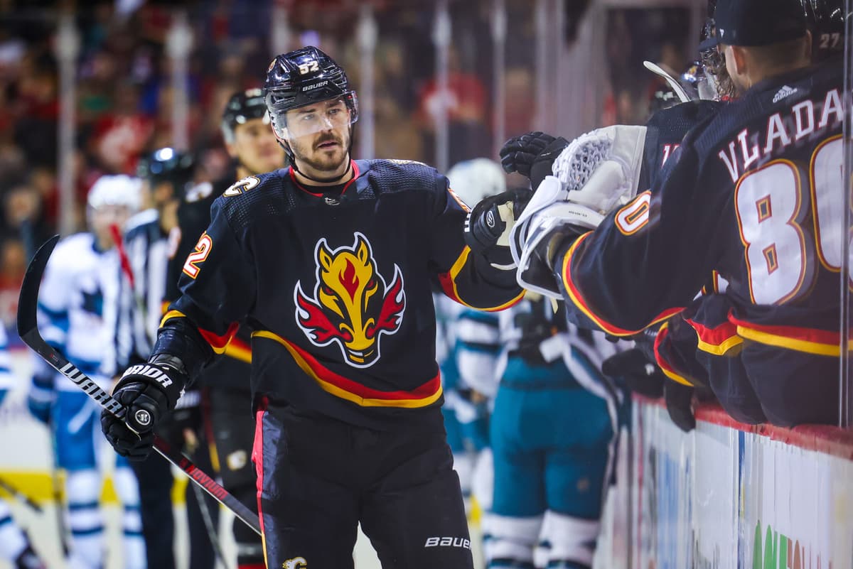 MacKenzie Weegar scores a goal, talks the power play, and more ...