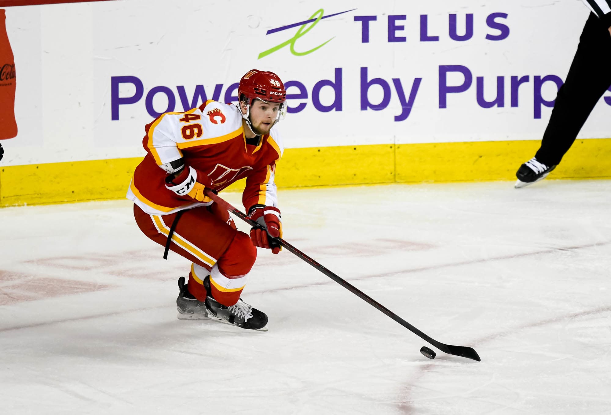 Calgary Flames assign three players to AHL’s Calgary Wranglers