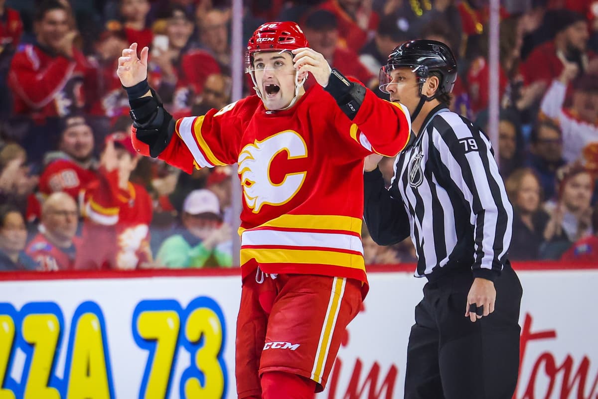 Dennis Gilbert the unlikely hero in Calgary Flames’ New Year’s Eve victory