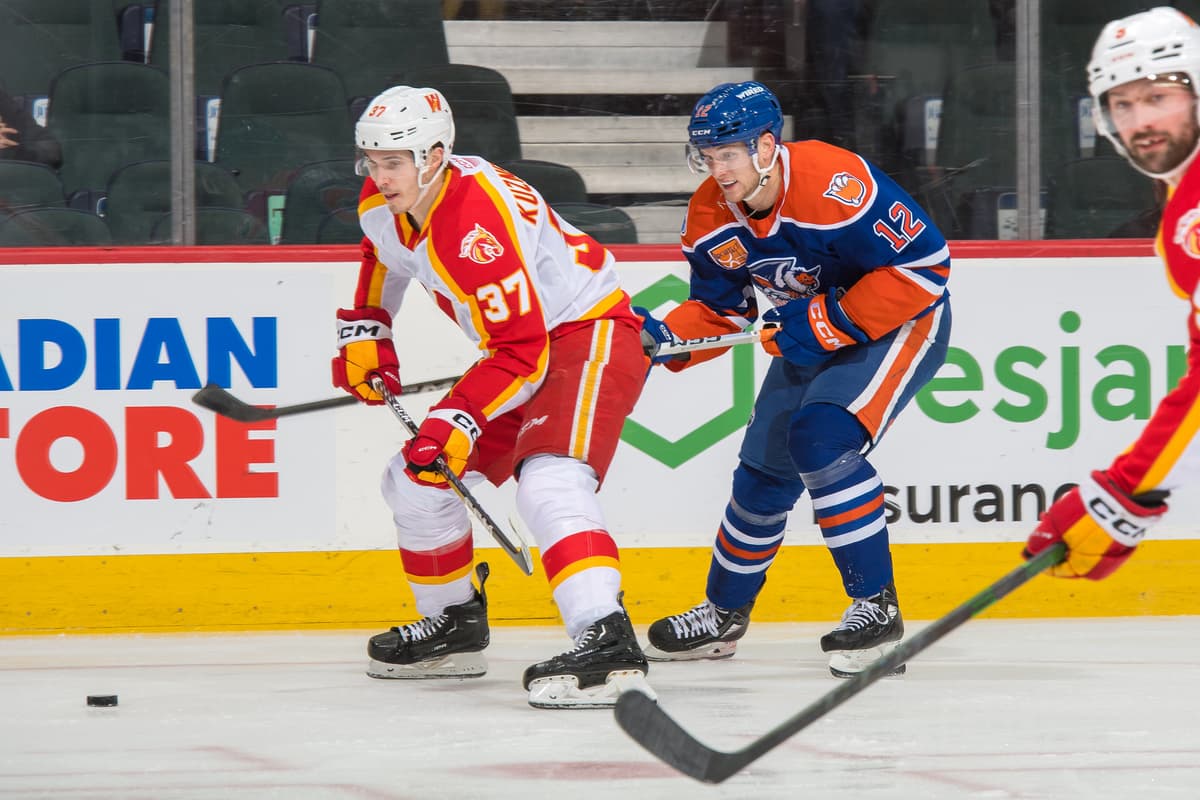 Calgary Flames recall defenceman Yan Kuznetsov from AHL’s Calgary Wranglers