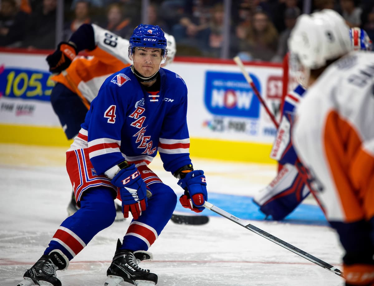 Calgary Flames sign Hunter Brzustewicz to entry-level contract (three ...