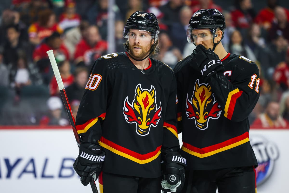 Mikael Backlund and Blake Coleman are the pillars of the Calgary Flames ...