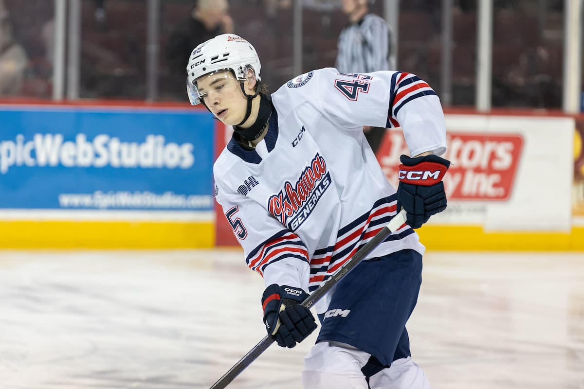 Can Beckett Sennecke bolster the Flames’ right wing depth at the 2024 ...