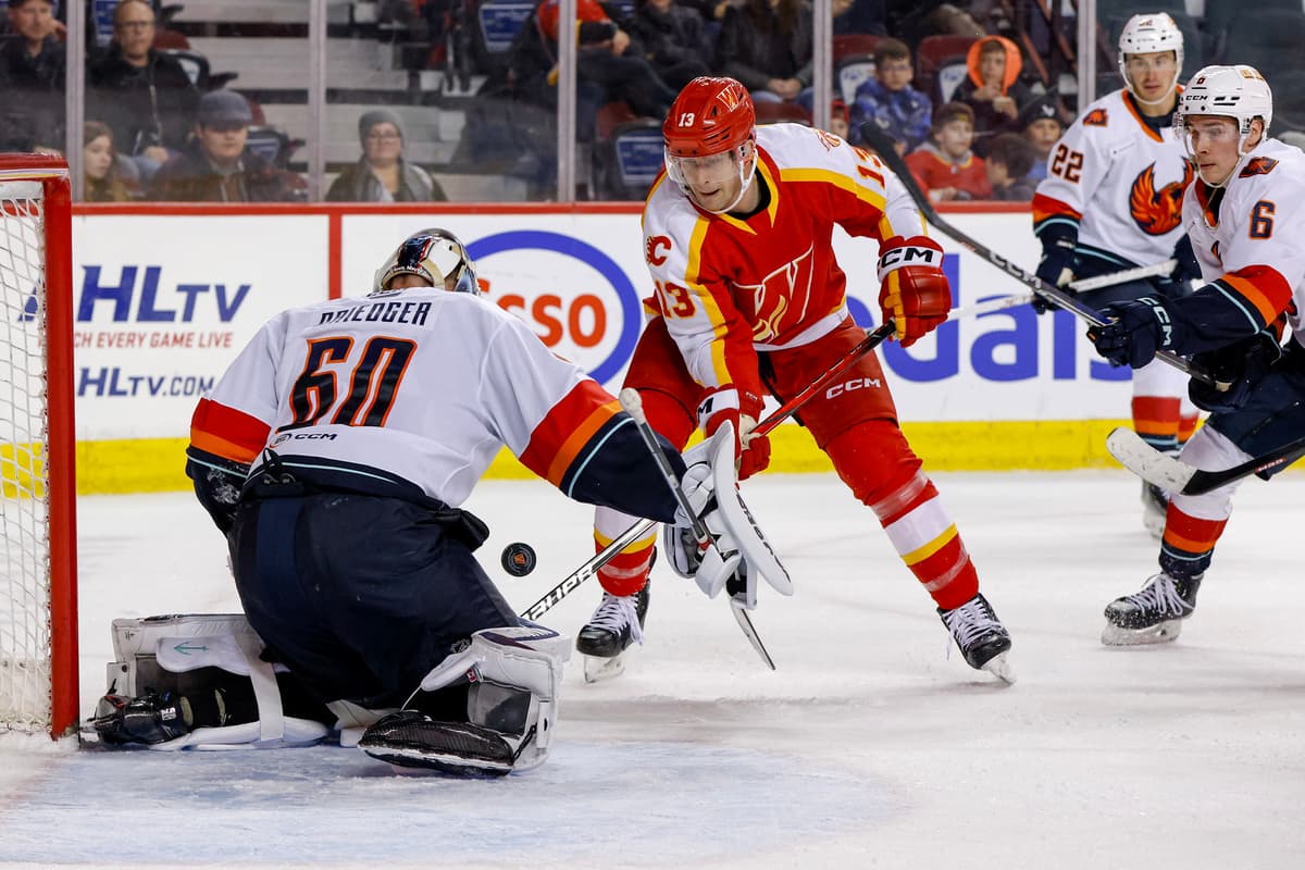 All smiles from Mark Pysyk after his first season with the Wranglers