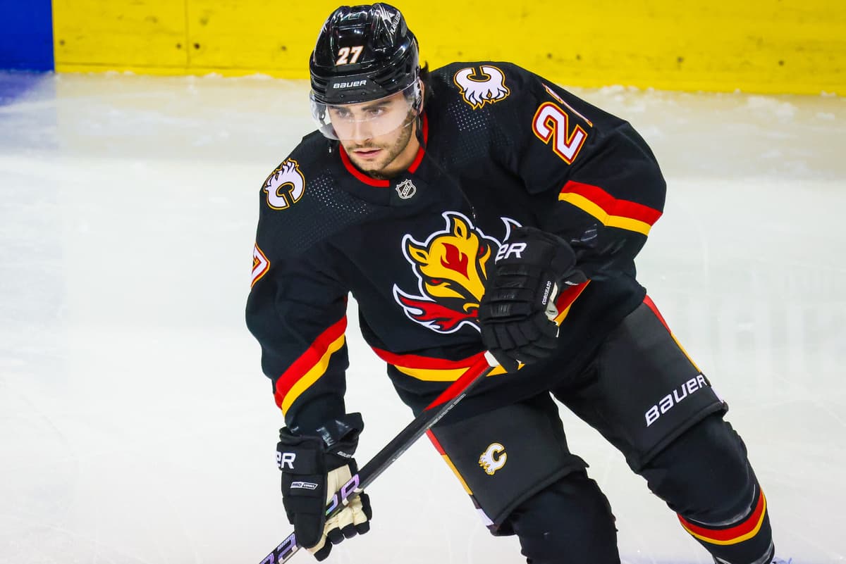 What should the Calgary Flames do with Matt Coronato?