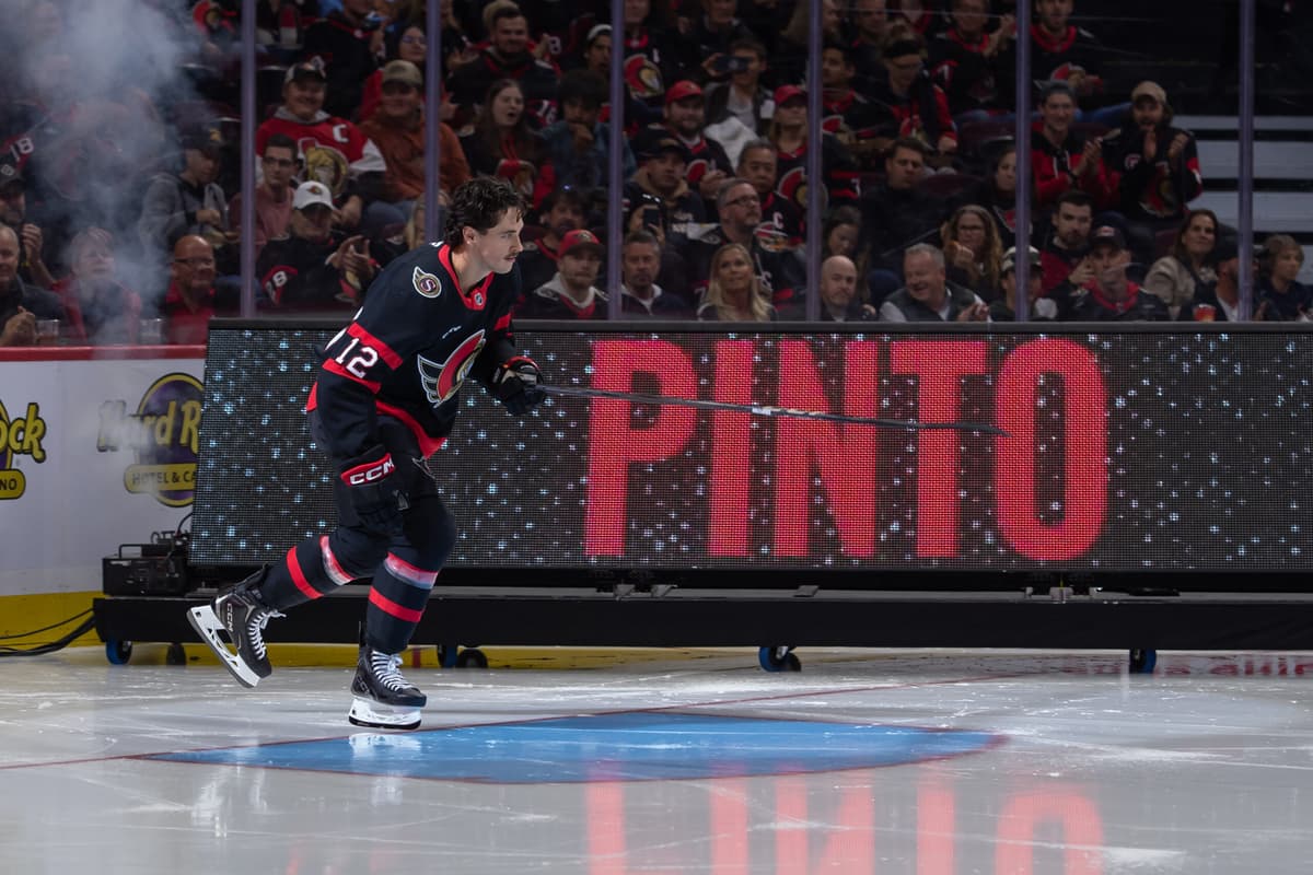 Around the NHL: Senators forward Shane Pinto out week-to-week
