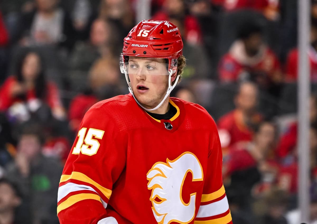 Flames recall winger Dryden Hunt from AHL’s Calgary Wranglers