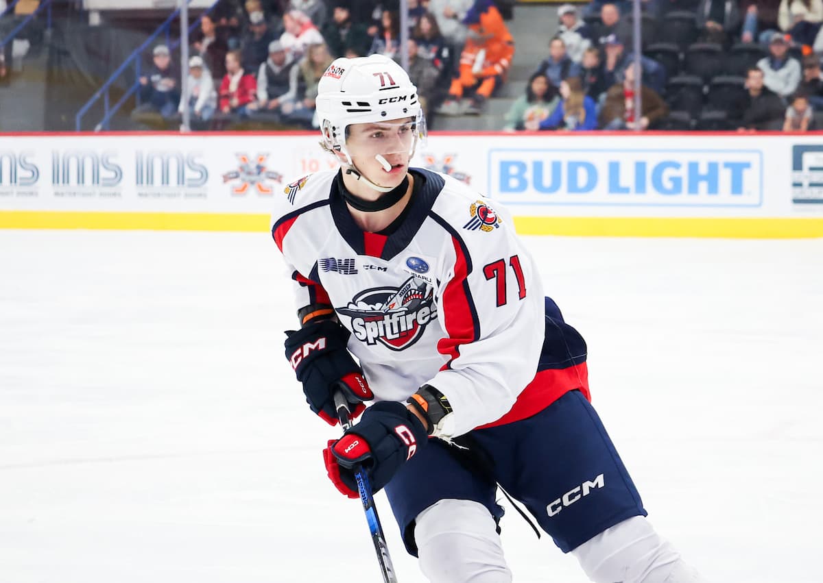 OHL centre Jack Nesbitt could be a late first-round option for the Flames