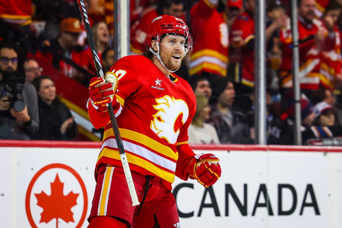 Blake Coleman had another strong season with the Calgary Flames