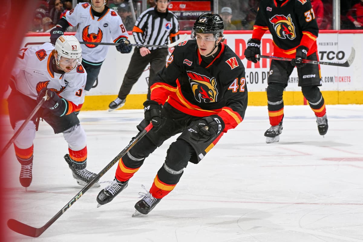 Flames make training camp cuts: seven players sent to Wranglers, four ...
